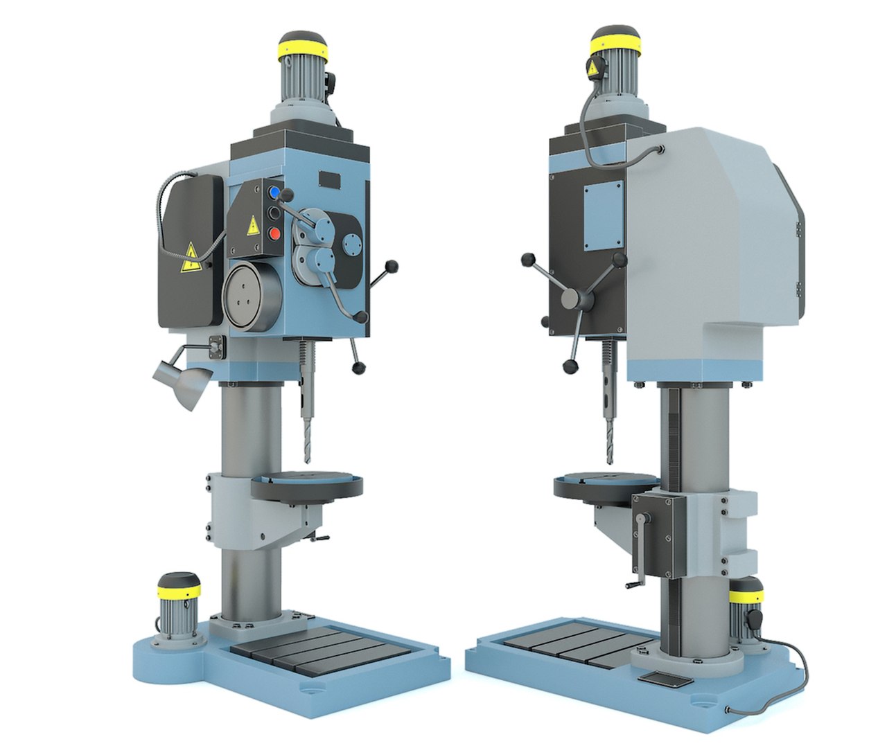 Industrial drilling machines - Collection 3D model - TurboSquid 1904112
