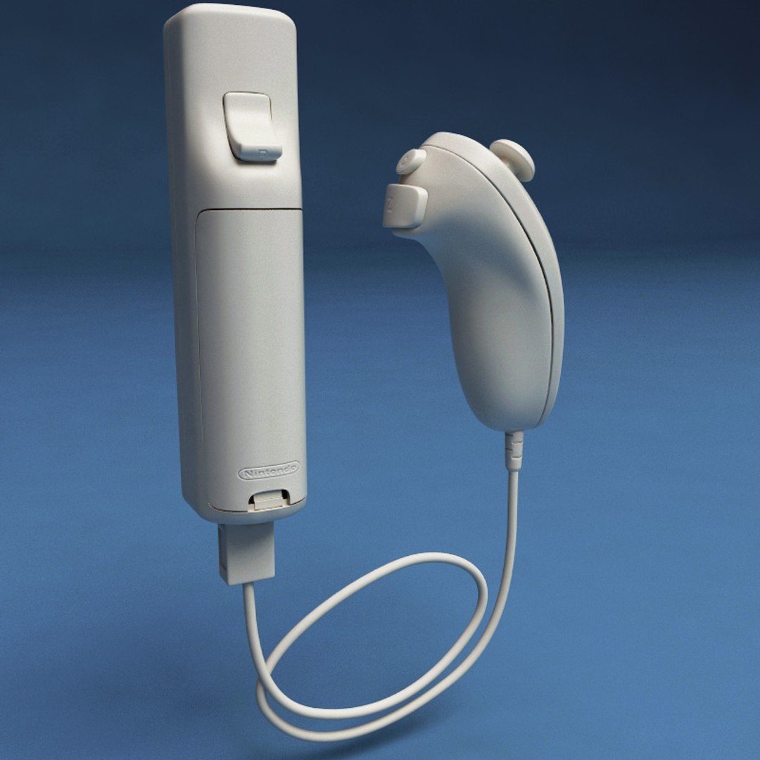 Maya Nintendo Wii 2 Controllers