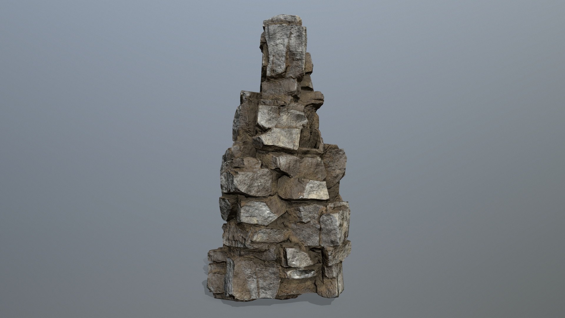 3D cliff rocks model - TurboSquid 2068078