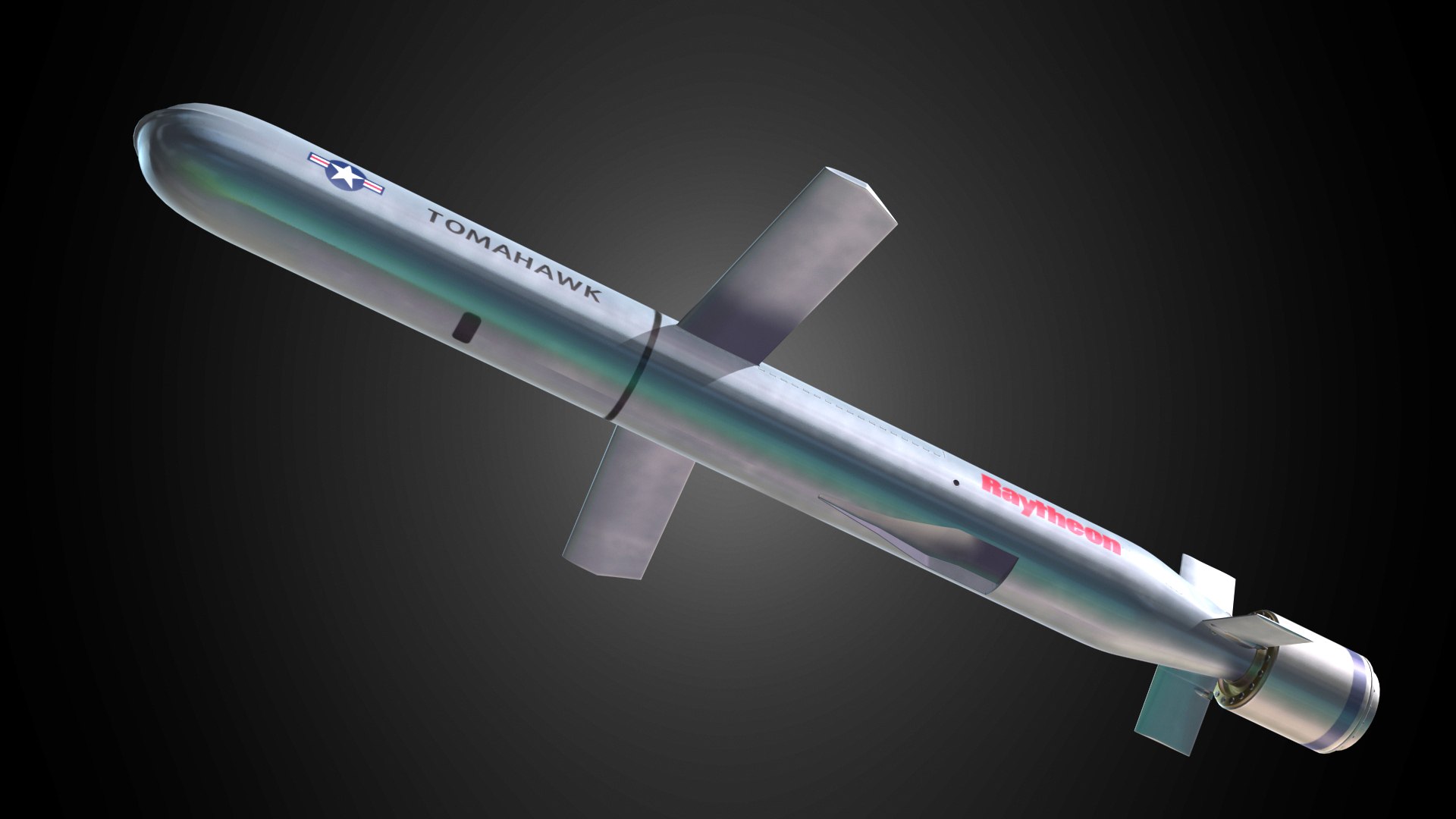 3D BGM-109 Tomahawk Cruise Missile Model - TurboSquid 2323856