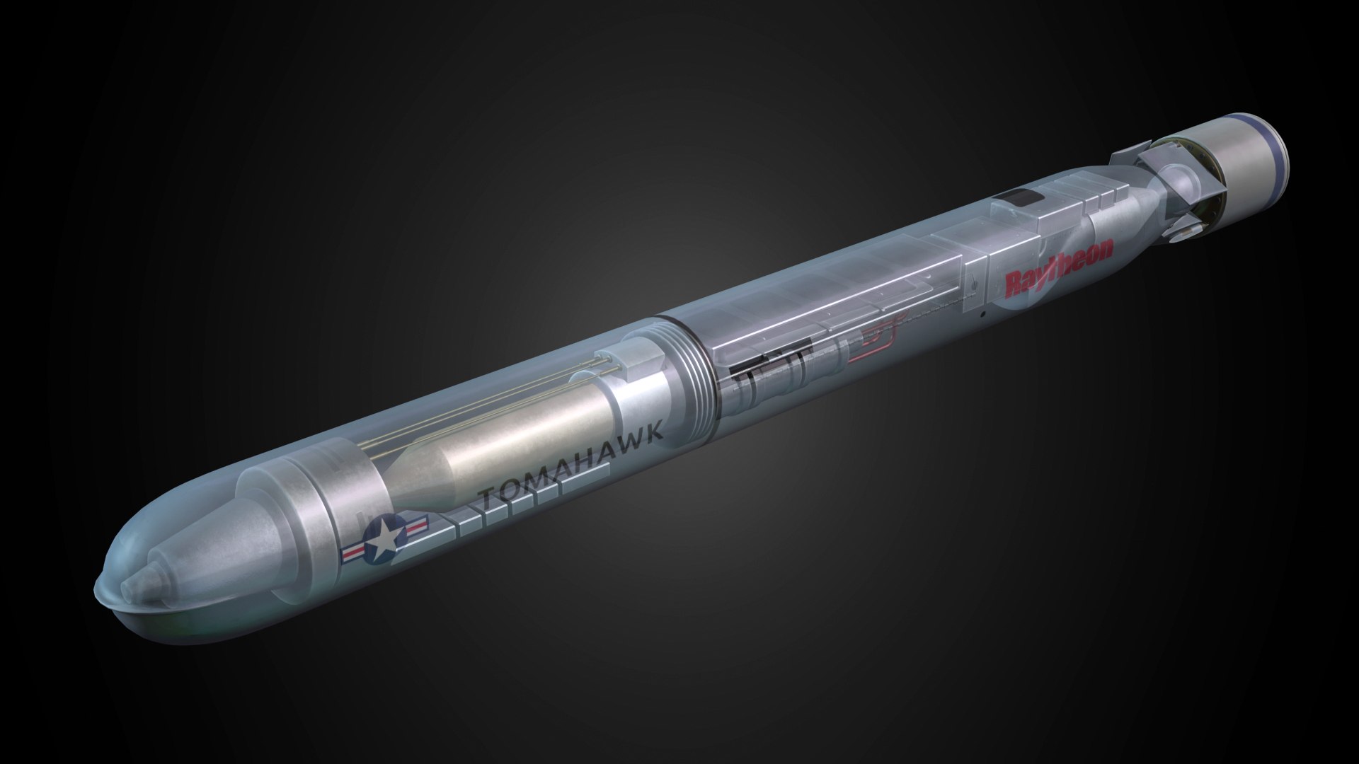 3D BGM-109 Tomahawk Cruise Missile Model - TurboSquid 2323856
