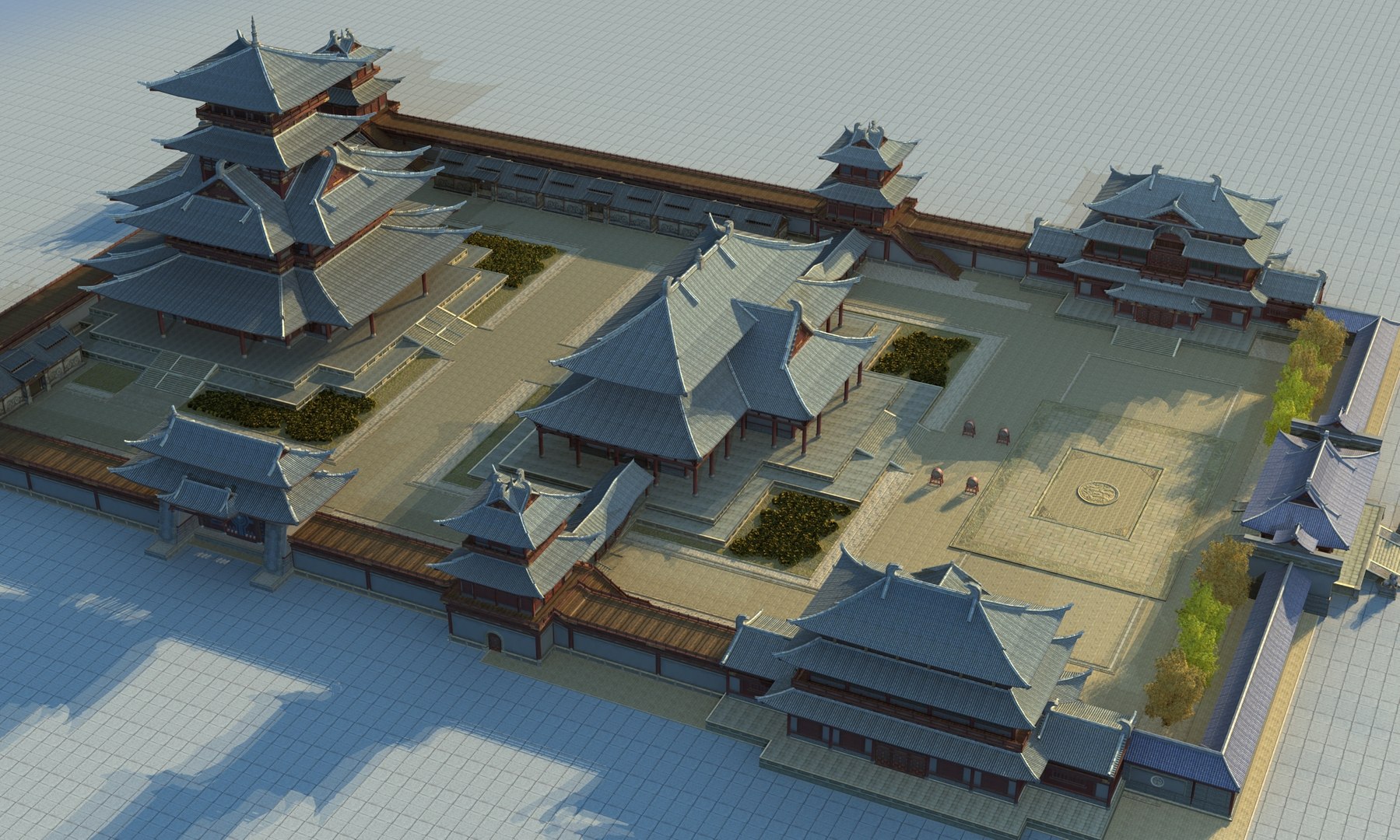 Chinese Ancient 3D Model - TurboSquid 1342681