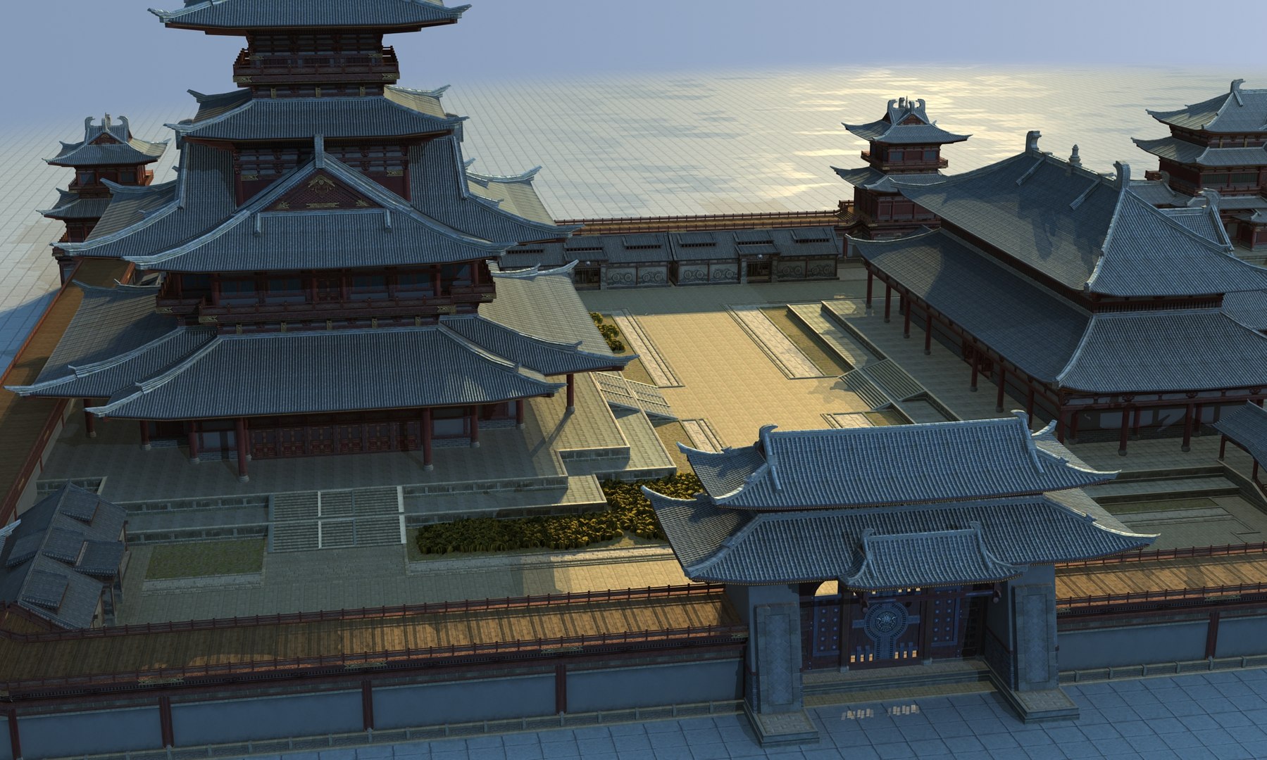 Chinese Ancient 3D Model - TurboSquid 1342681