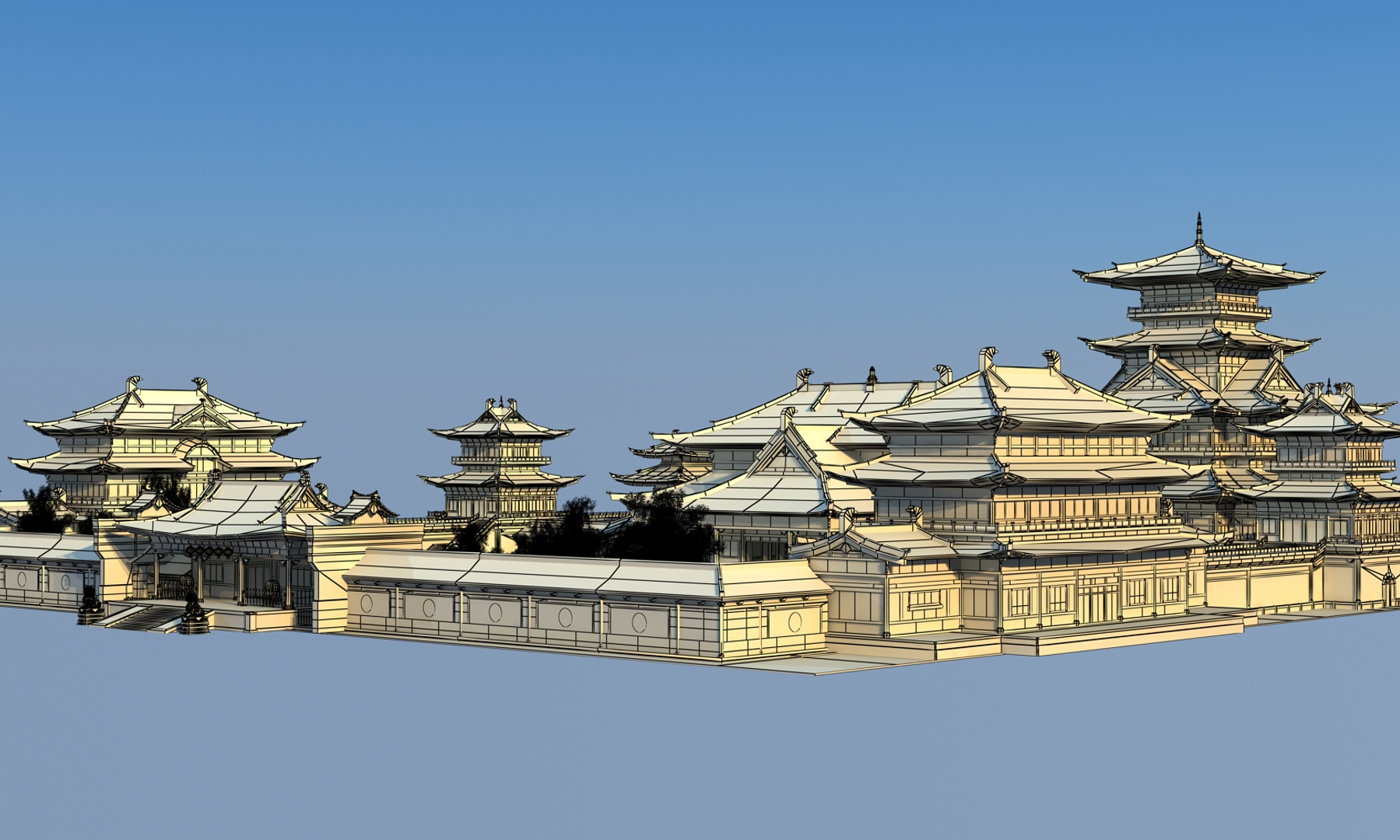 Chinese ancient 3D model - TurboSquid 1342681