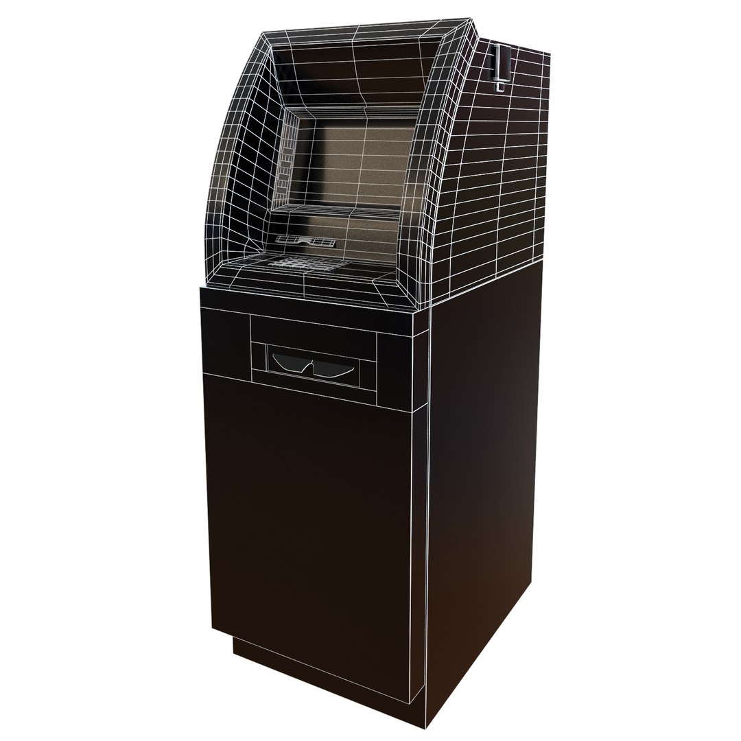 3D Atm Terminals Model - TurboSquid 1505000