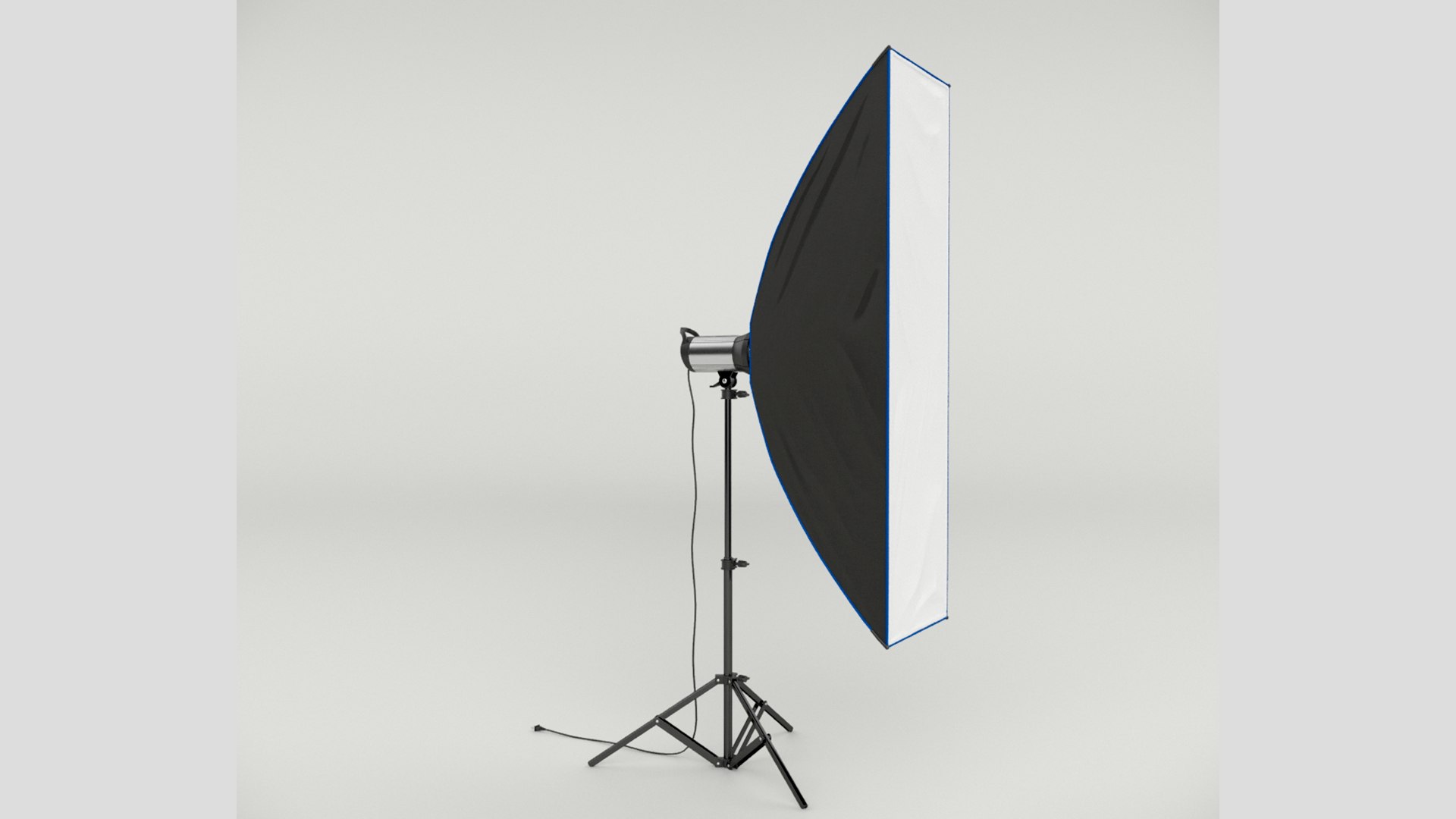 Studio Softbox Rectangular 3D Model - TurboSquid 1818849