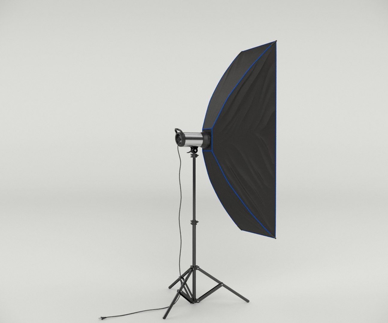 Studio Softbox Rectangular 3D Model - TurboSquid 1818849