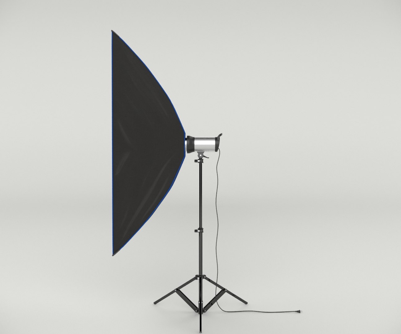 Studio Softbox Rectangular 3D Model - TurboSquid 1818849