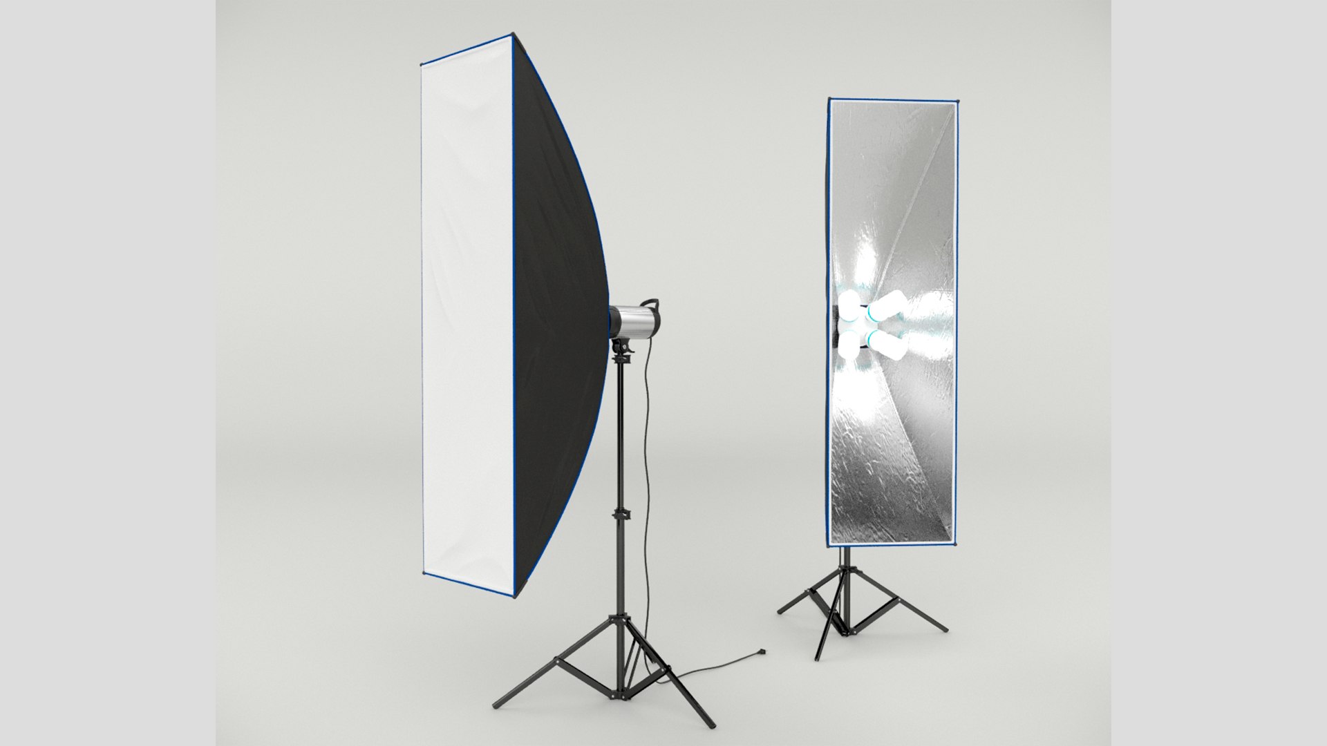 Studio Softbox Rectangular 3D model - TurboSquid 1818849