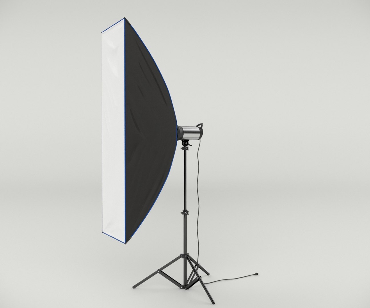 Studio Softbox Rectangular 3D Model - TurboSquid 1818849