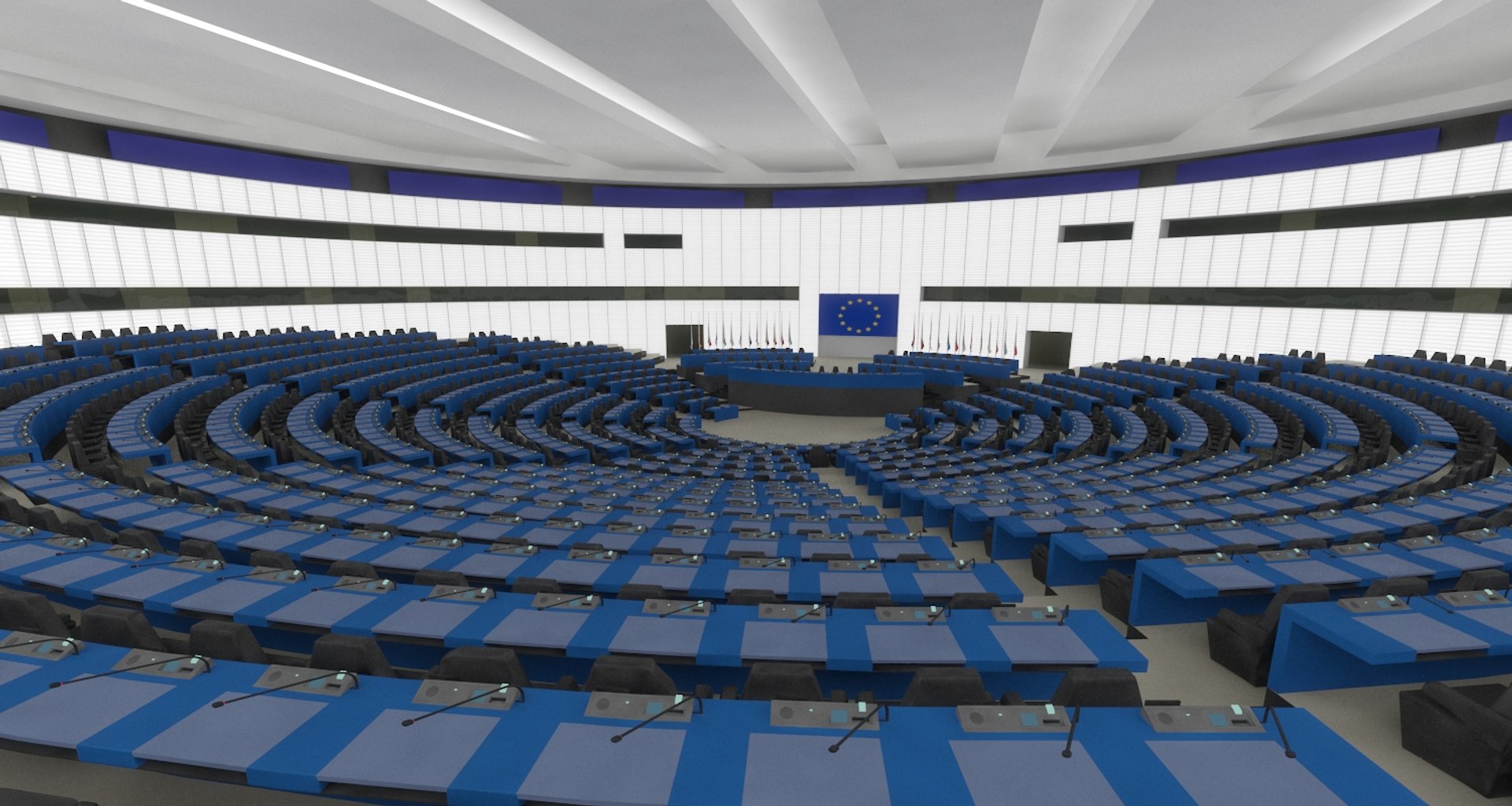 European Hall Interior Eu 3D Model - TurboSquid 1410315