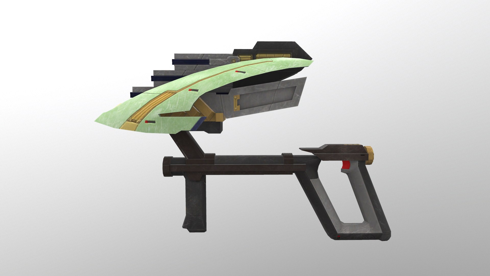 3D Model Funnel Gun Level 4 - TurboSquid 2191032