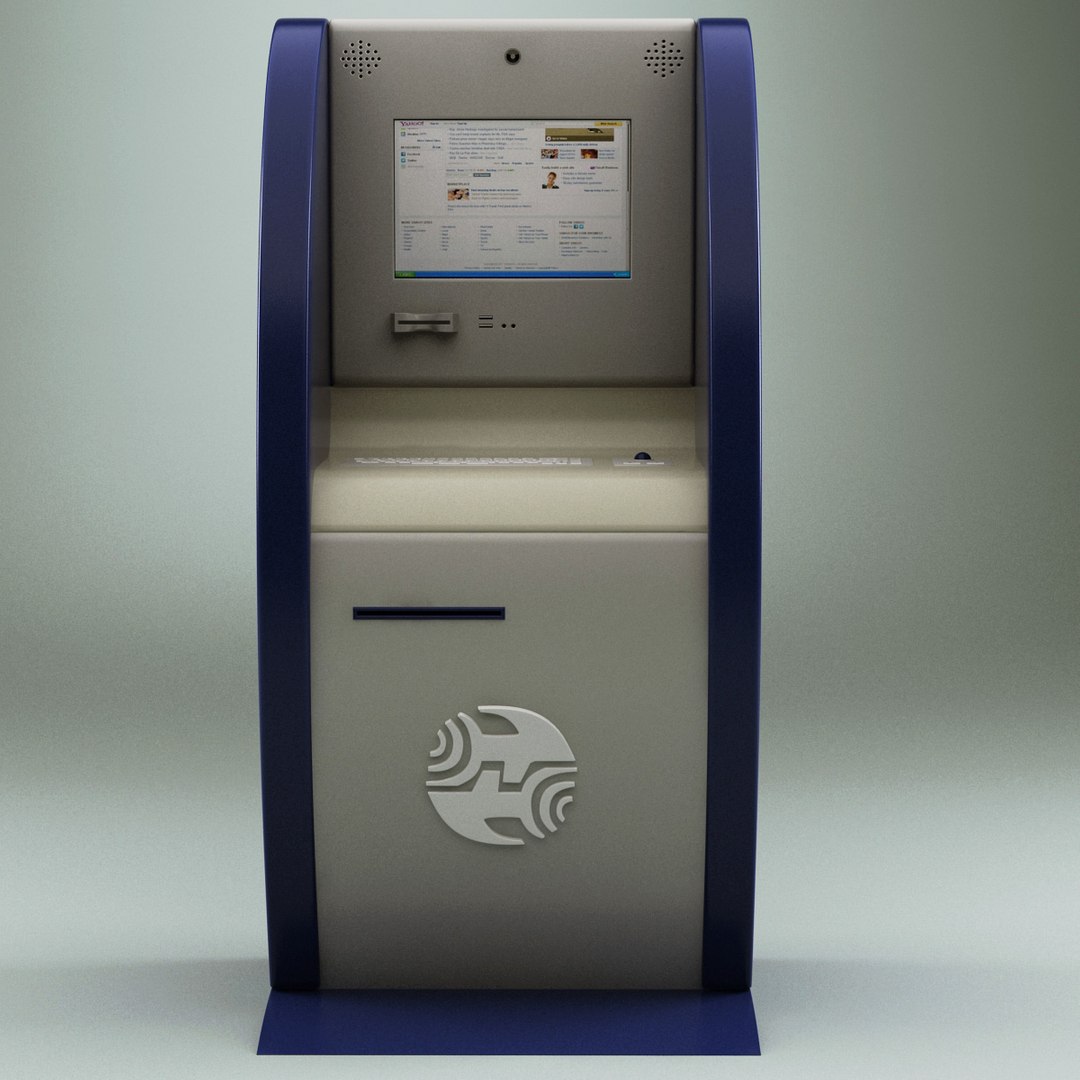 3d Model Internet Kiosks