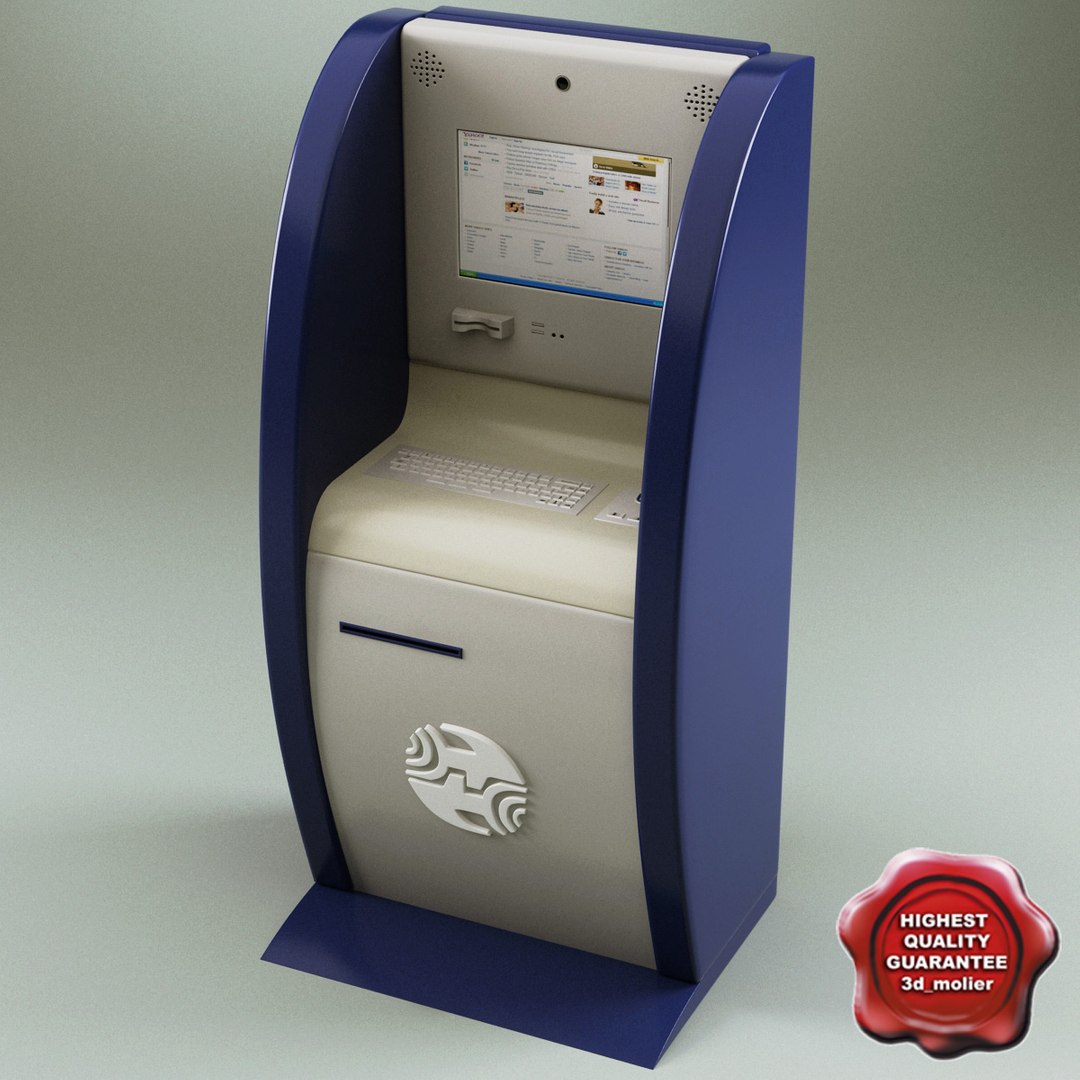 3d Model Internet Kiosks