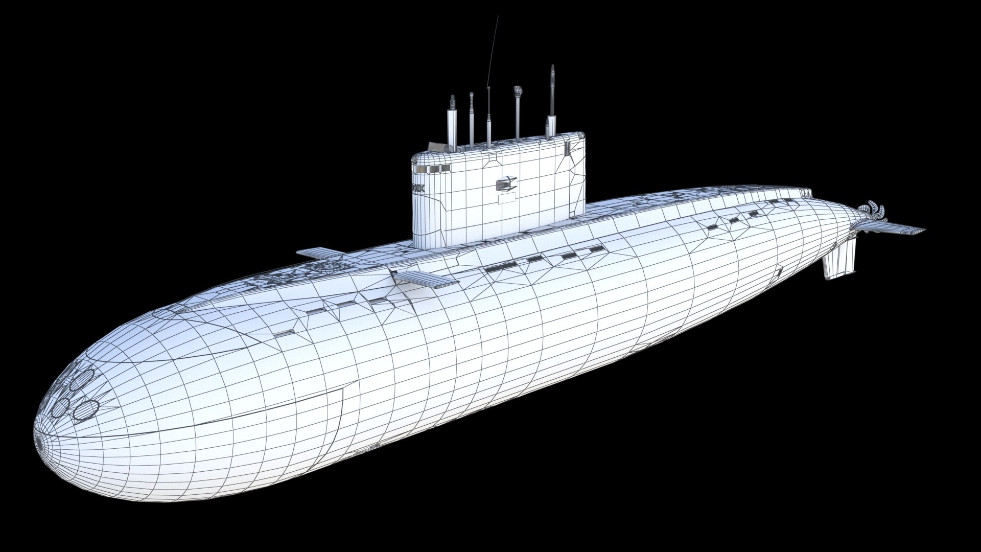 3D Kilo Class Submarine Project 636 - TurboSquid 2267043