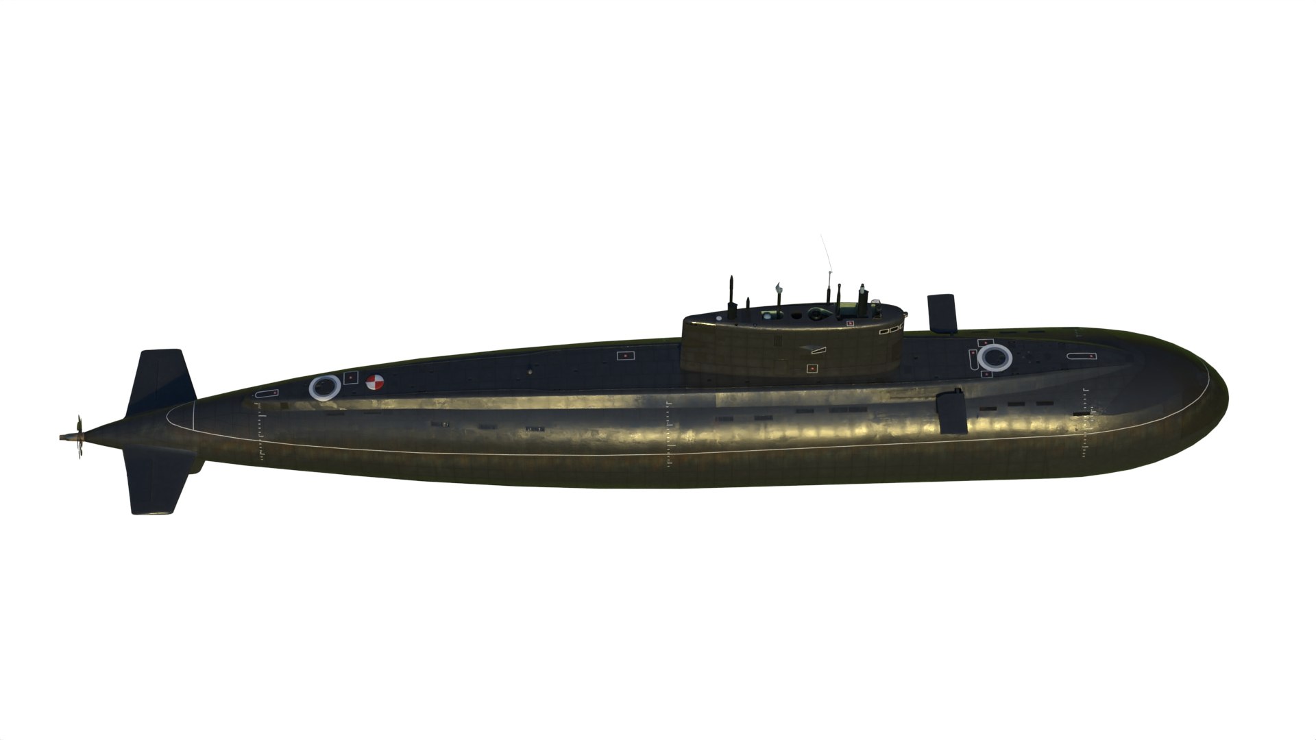 3D Kilo Class Submarine Project 636 - TurboSquid 2267043