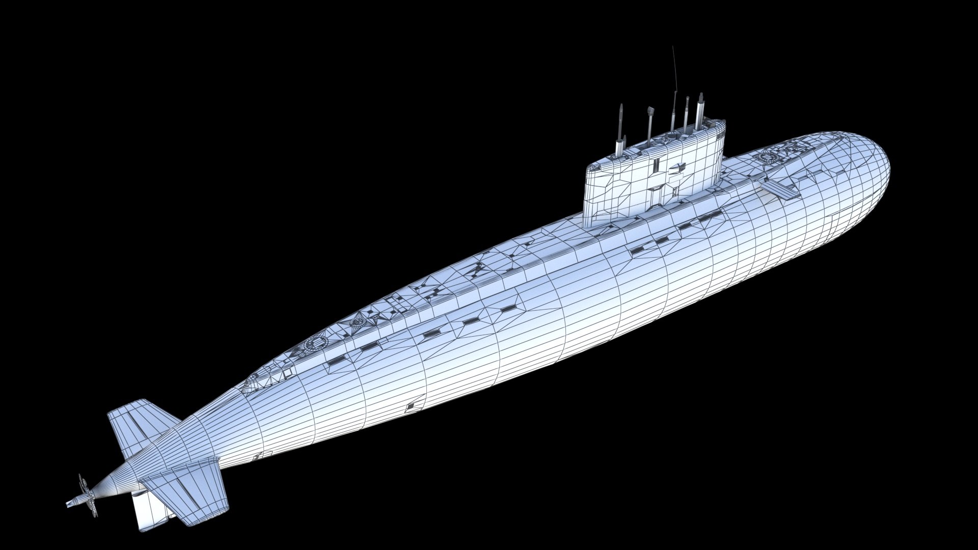 3D Kilo Class Submarine Project 636 - TurboSquid 2267043
