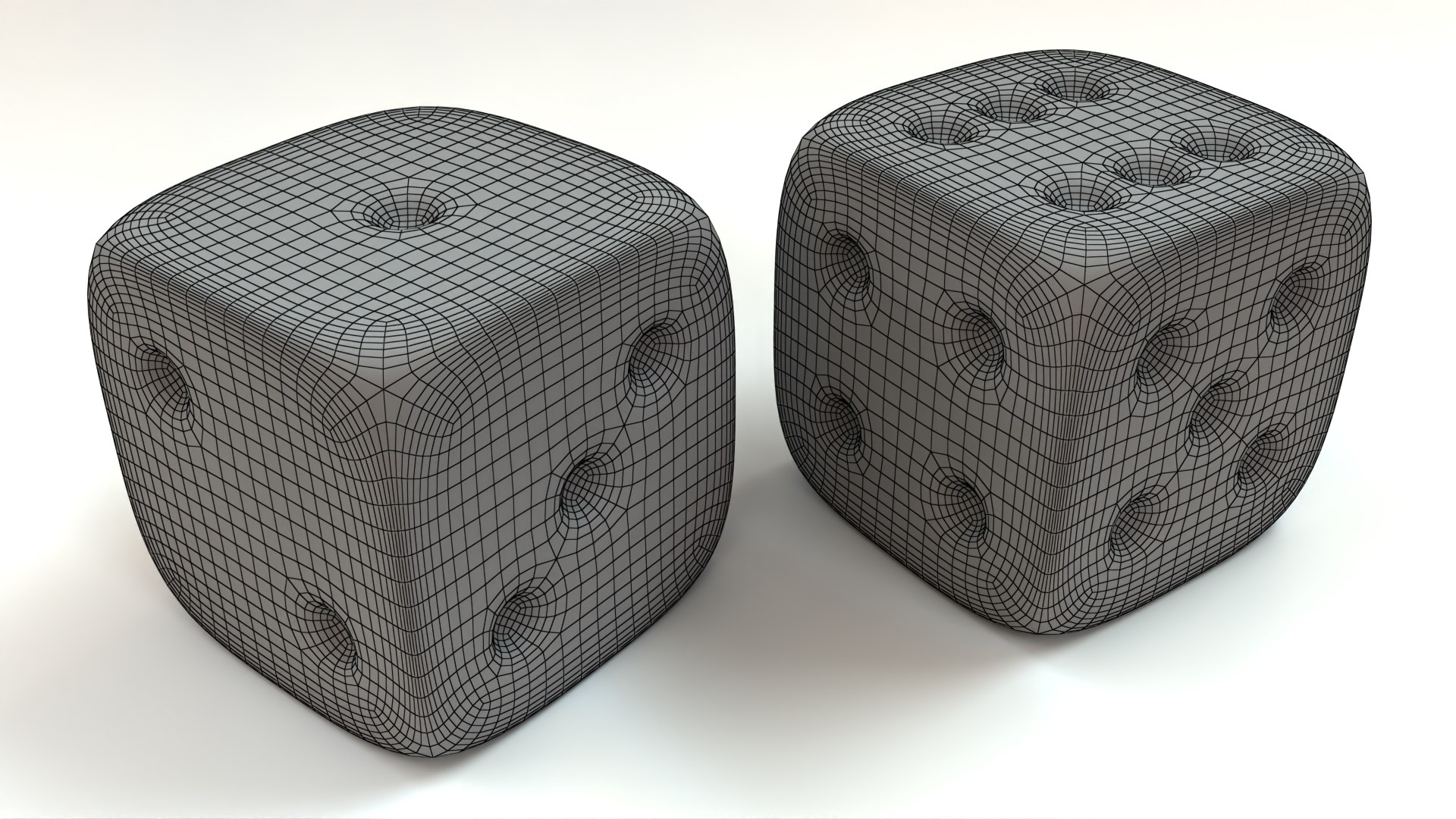 3D Dice Set - TurboSquid 2329410