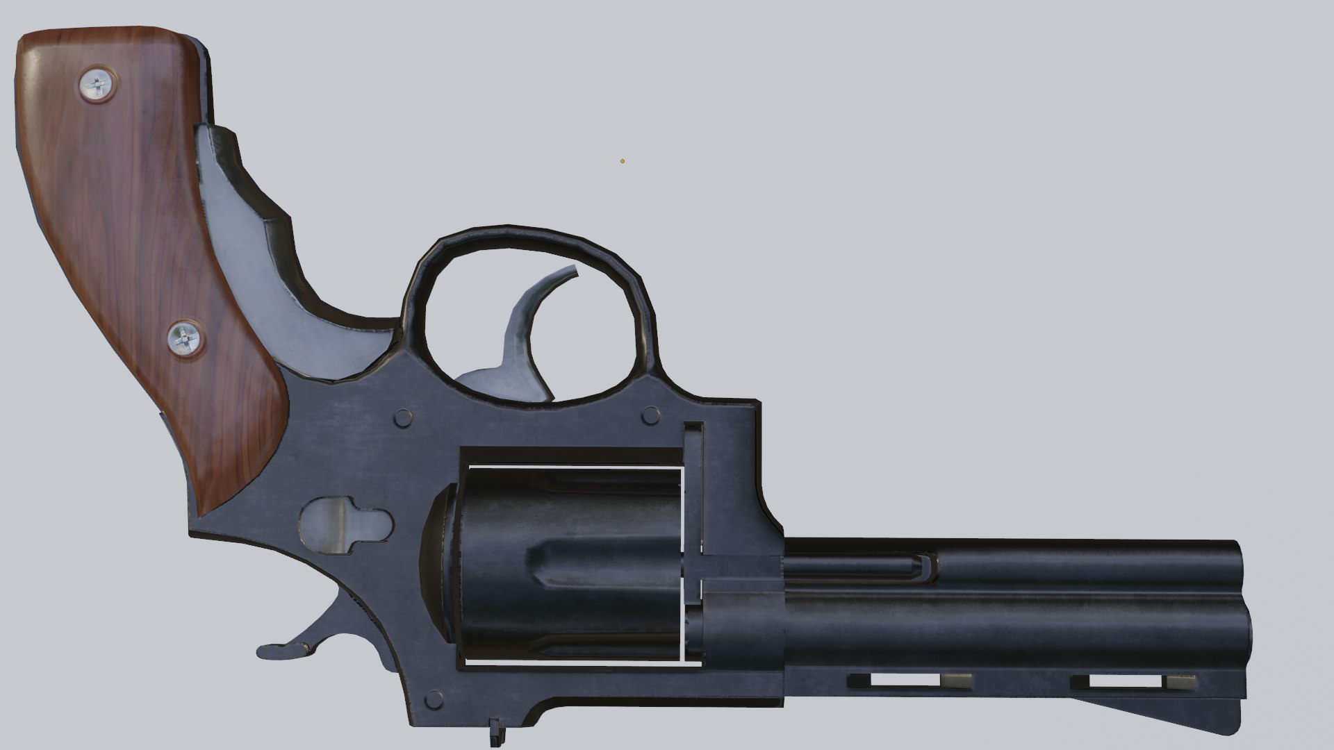 Revolver 3D Model - TurboSquid 2014155