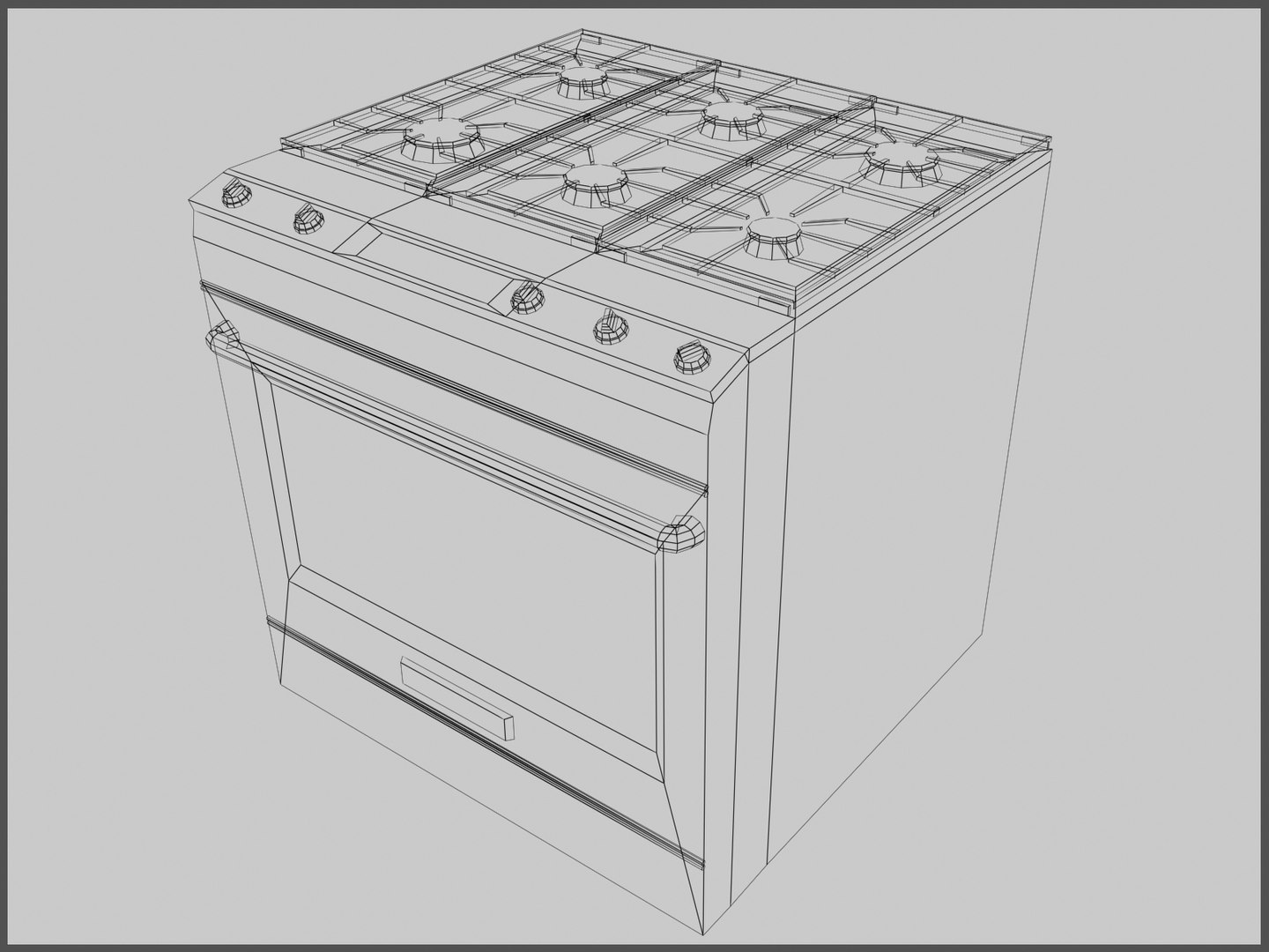 3d cooker polygons