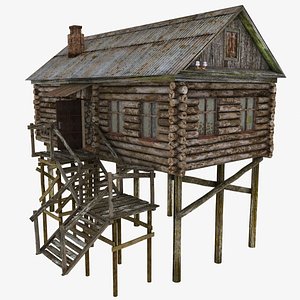 3D House Stilt Models - Browse & Download Formats - TurboSquid