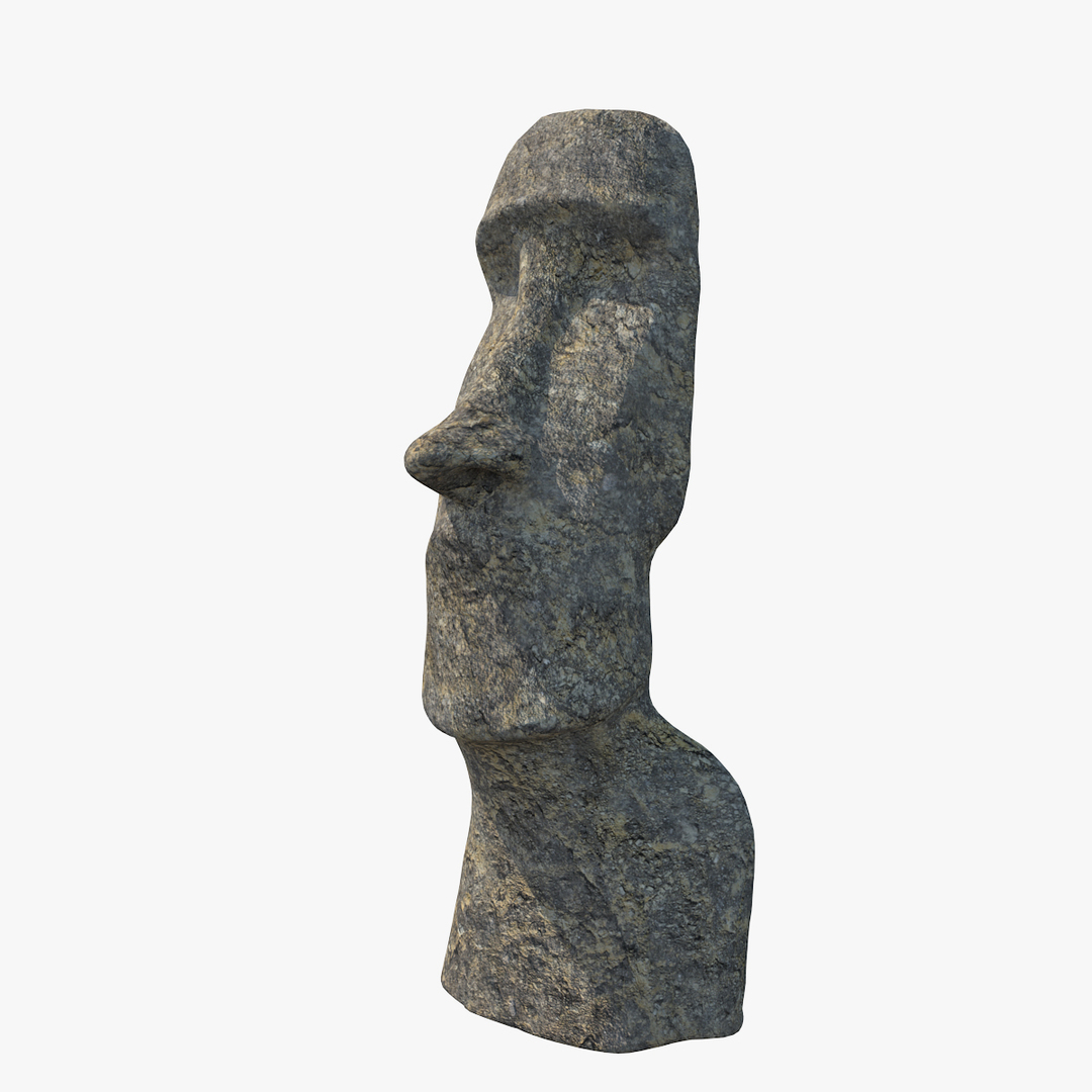 Moai Statue 3D Model - TurboSquid 1212427