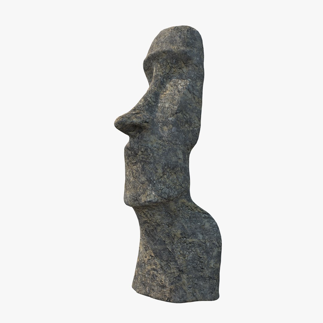 Moai Statue 3D Model - TurboSquid 1212427
