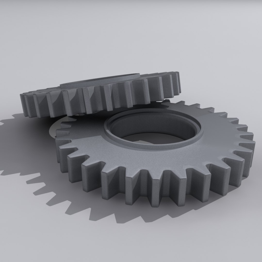 3d Wheel Mech Gear
