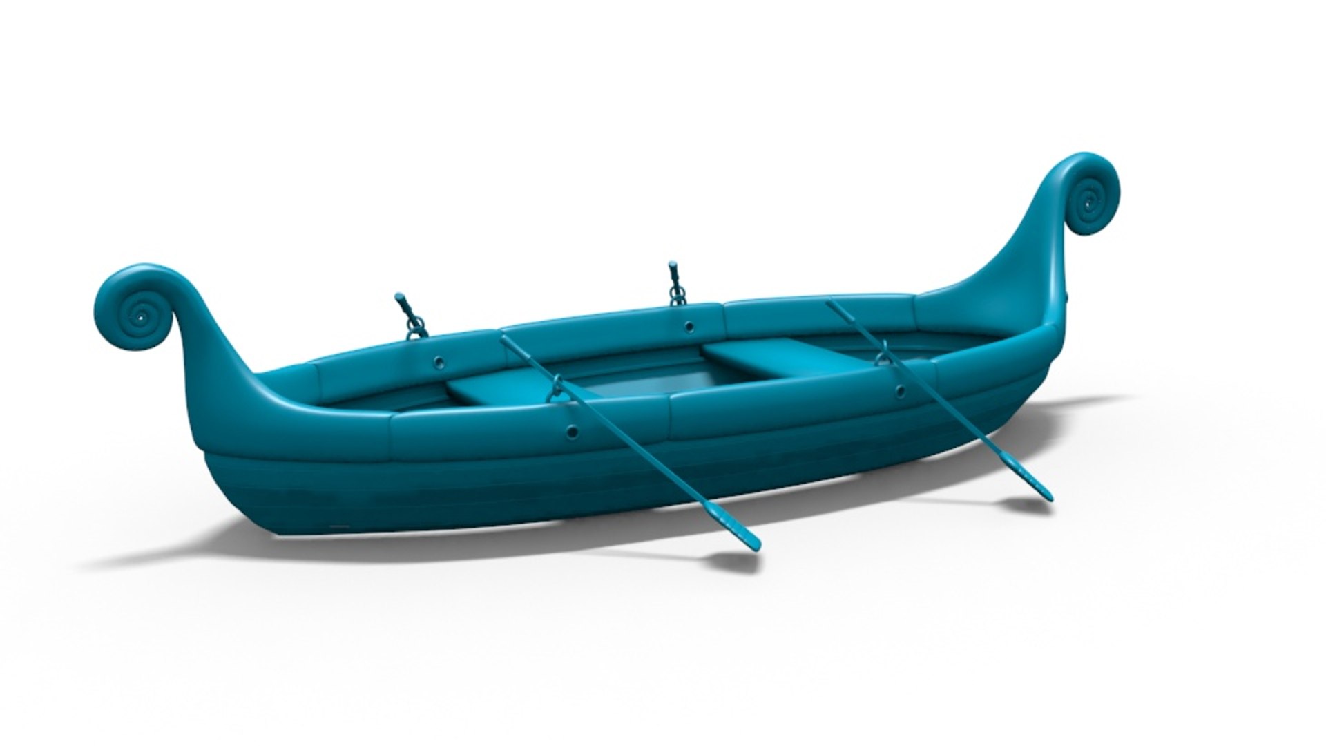 Swan Head Shaped Boat 3D Model - TurboSquid 1329529