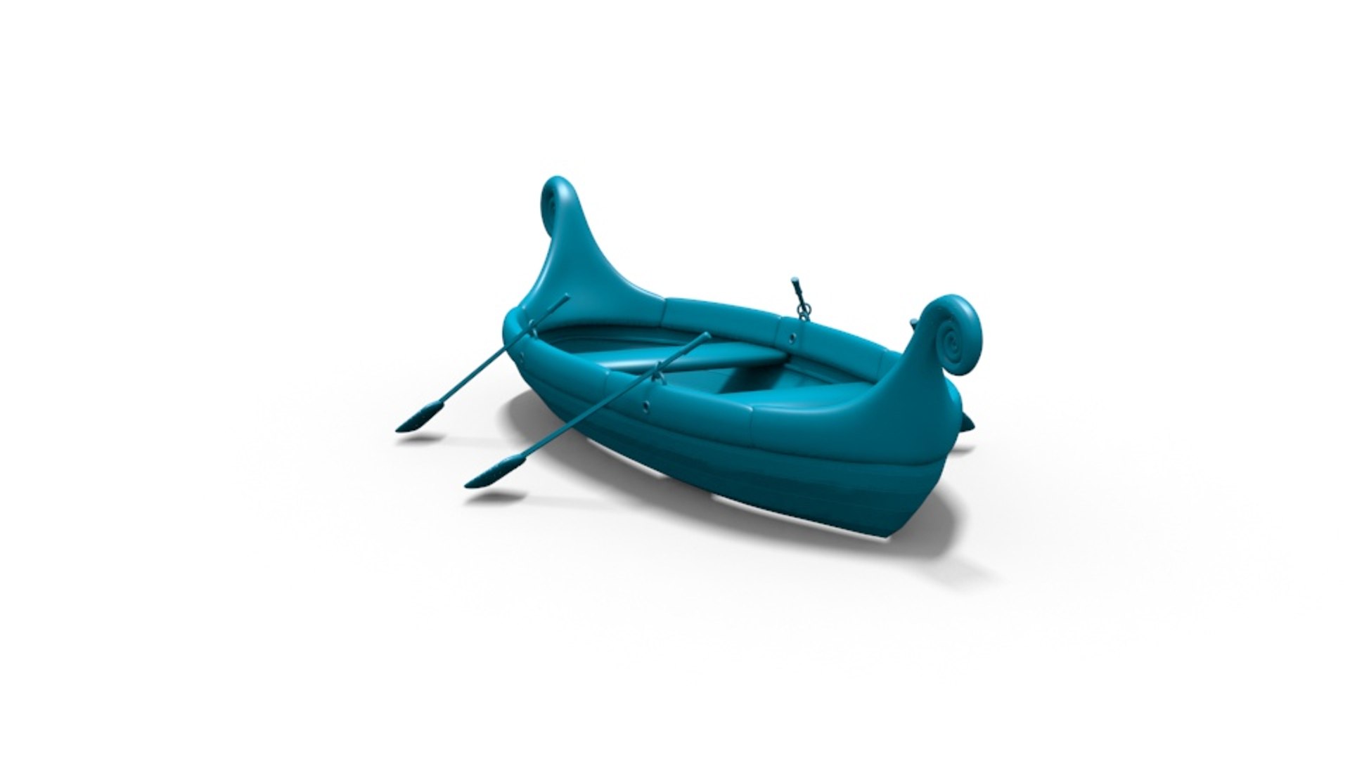Swan Head Shaped Boat 3D Model - TurboSquid 1329529