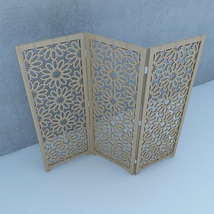 Moroccan Wood Screens Traditional 3D - TurboSquid 1297638
