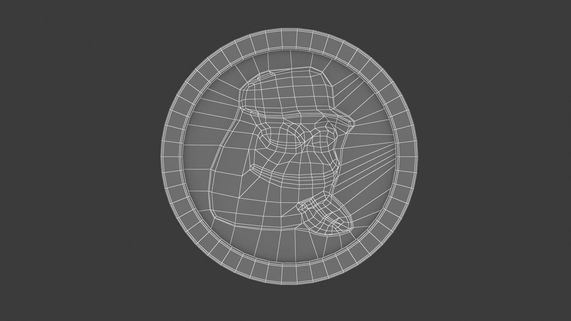 Pepe Coin Low Poly 3D - TurboSquid 2128741