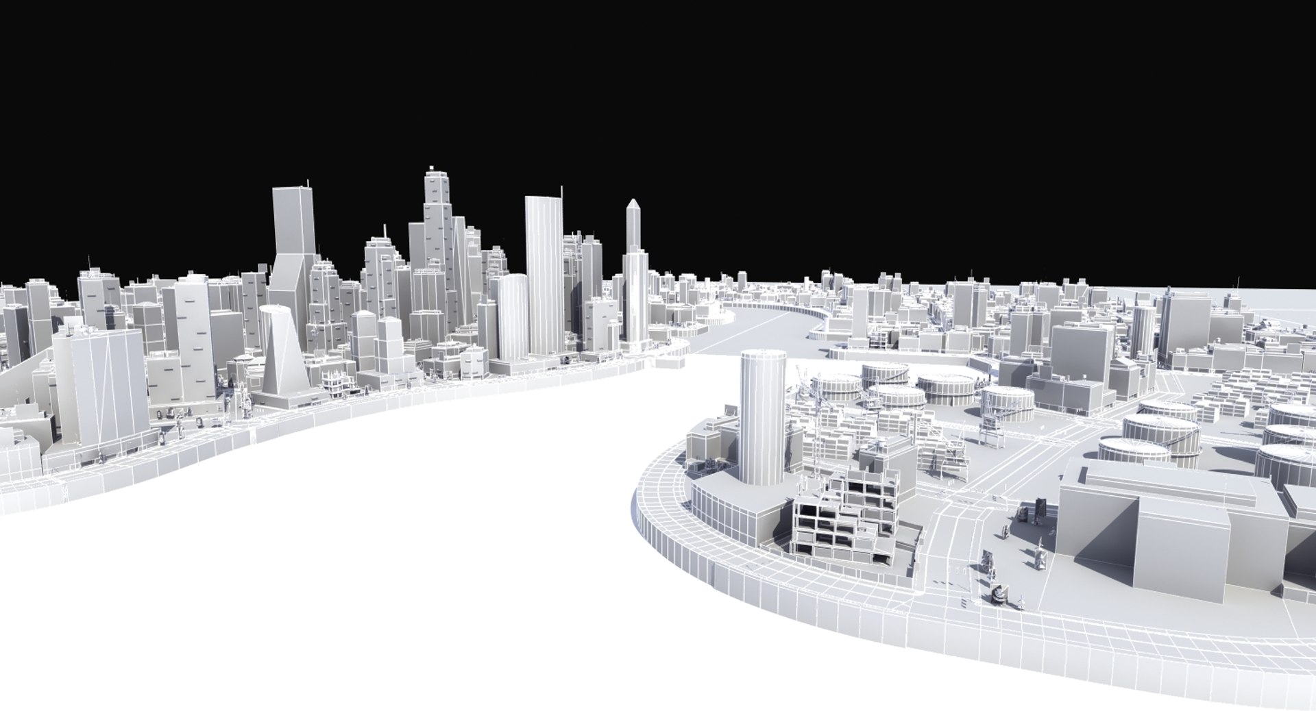 City building 3D model - TurboSquid 1170876