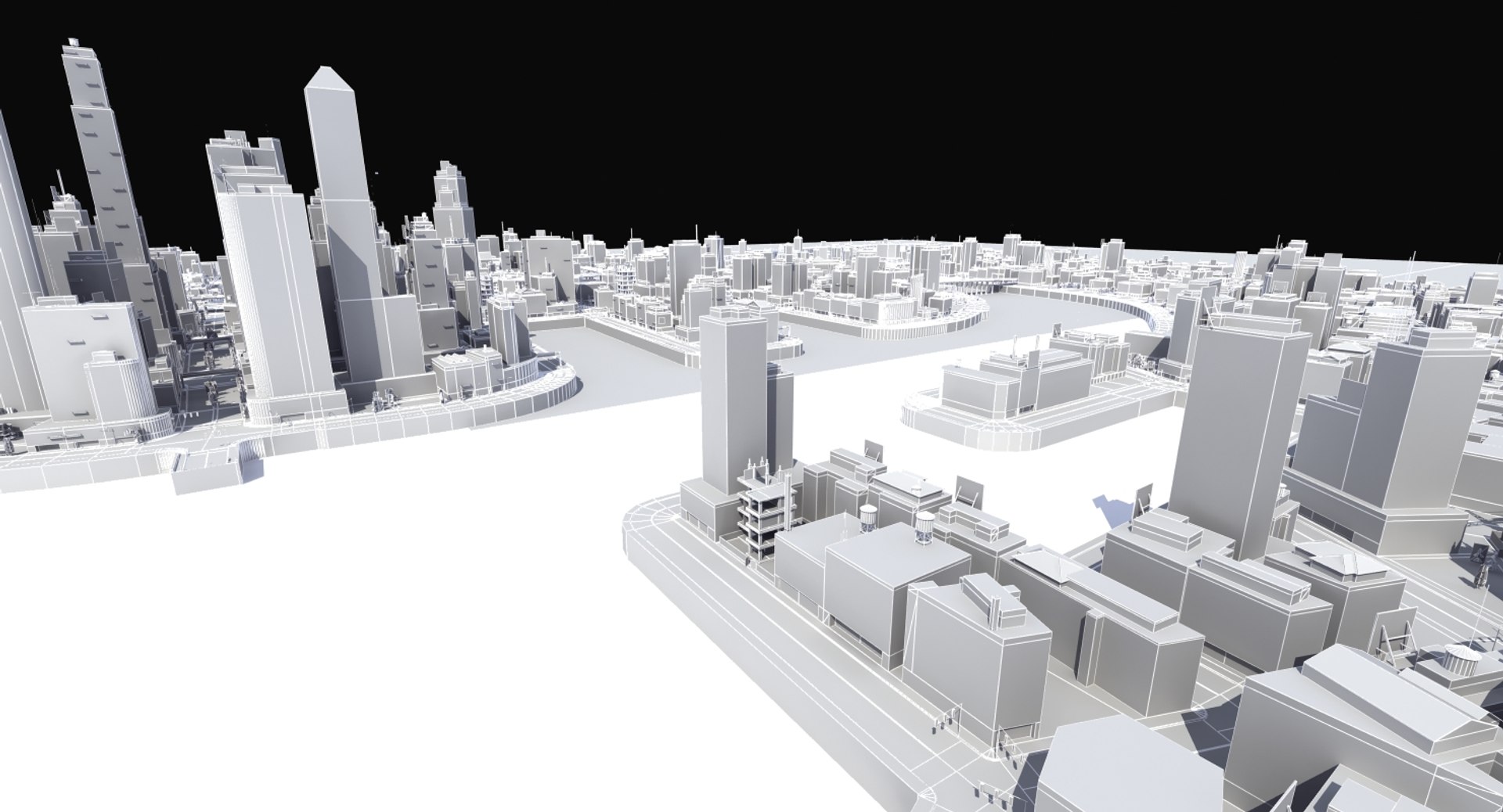 City building 3D model - TurboSquid 1170876