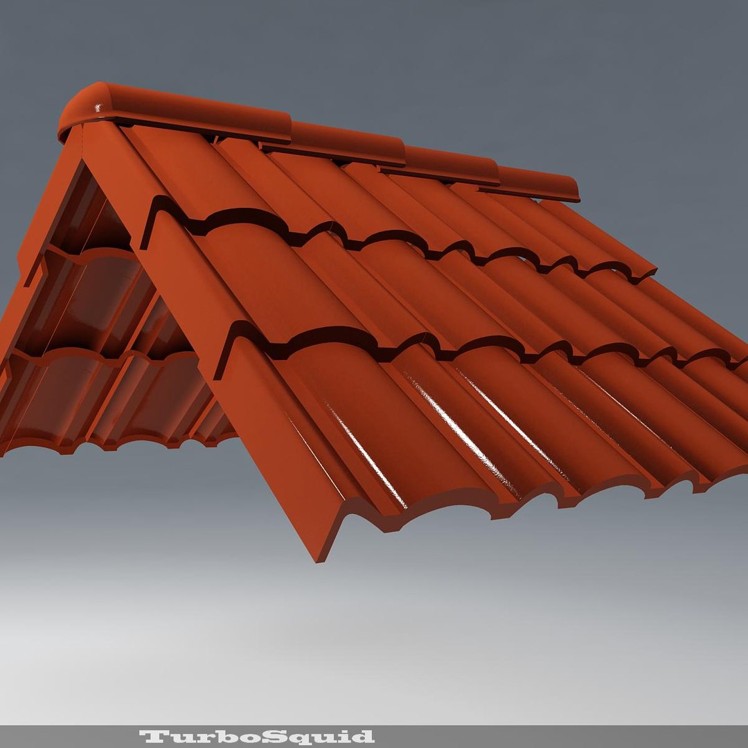 3d Model Roof 01