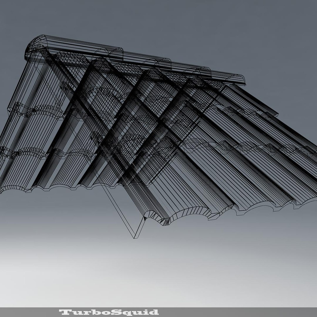 3d Model Roof 01