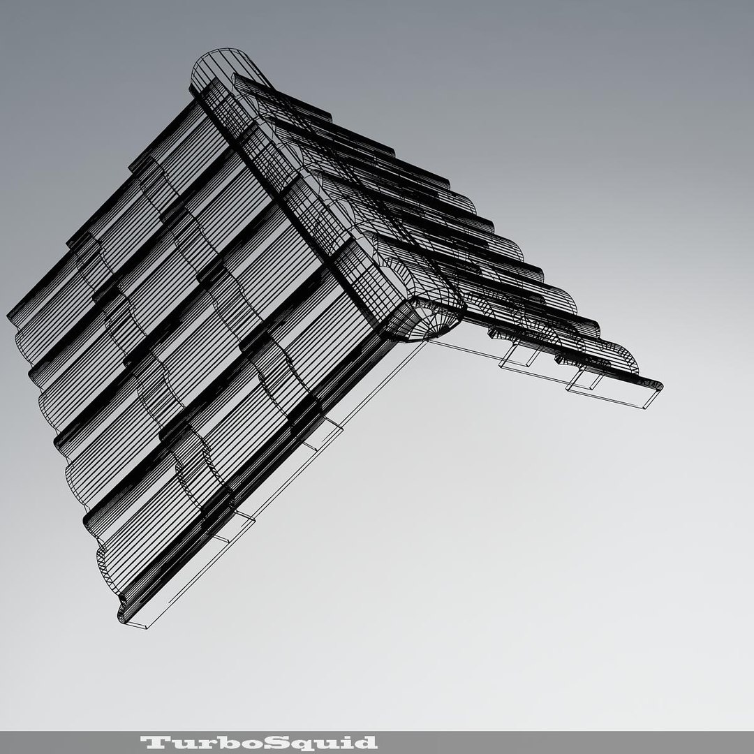 3d Model Roof 01