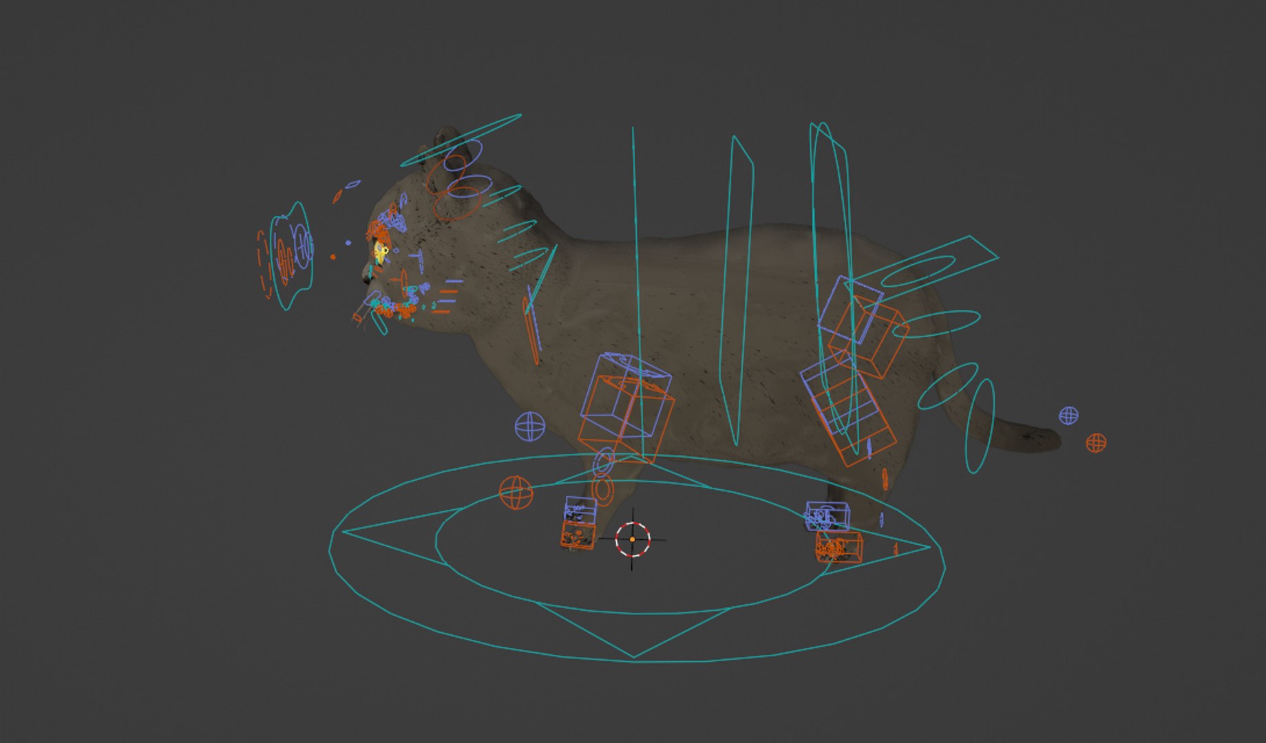 British Shorthair Cat 3D Model Rigged And Animated 3D Model - TurboSquid 2300454
