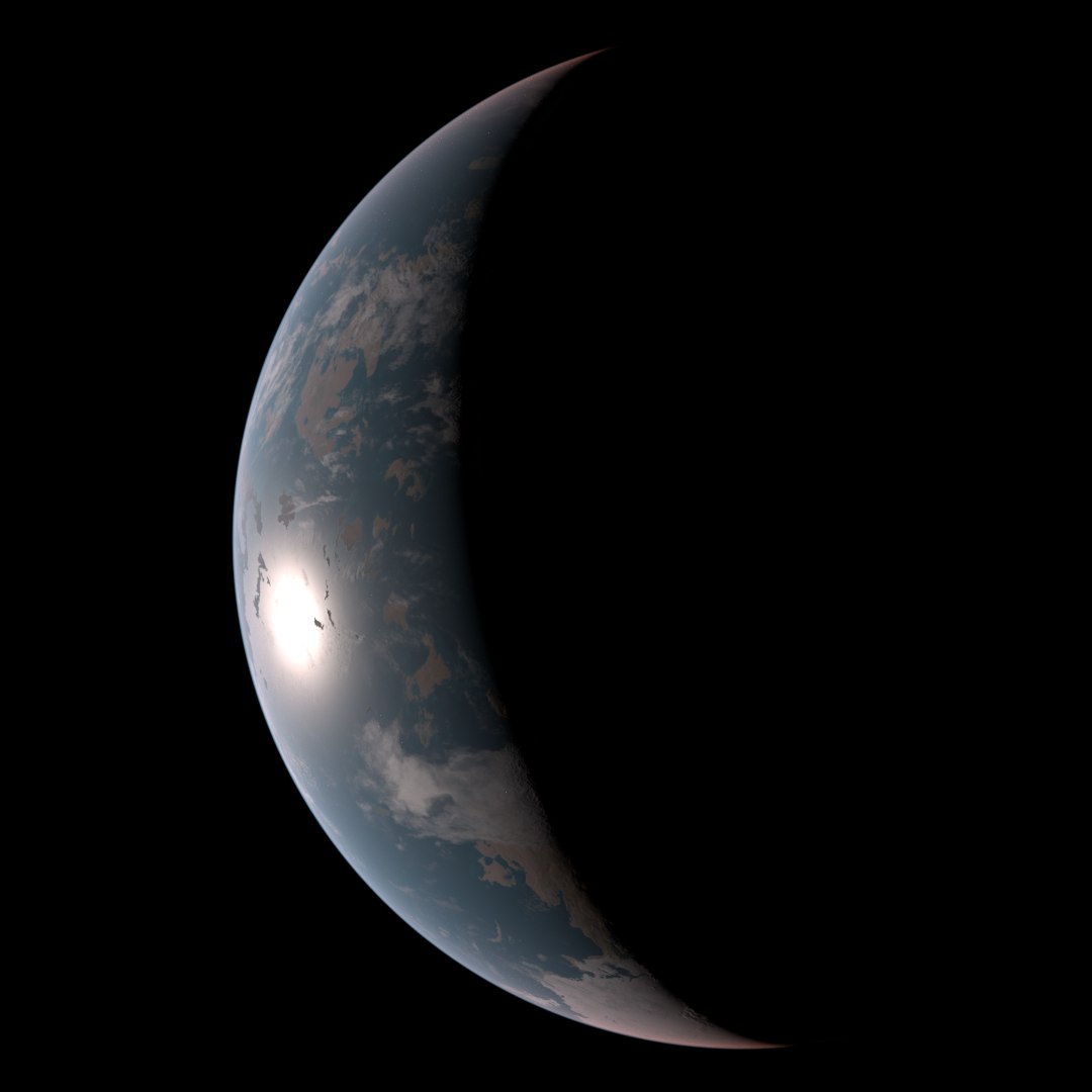 Exoplanet Alien Planet Terran 3D Model - TurboSquid 1253435