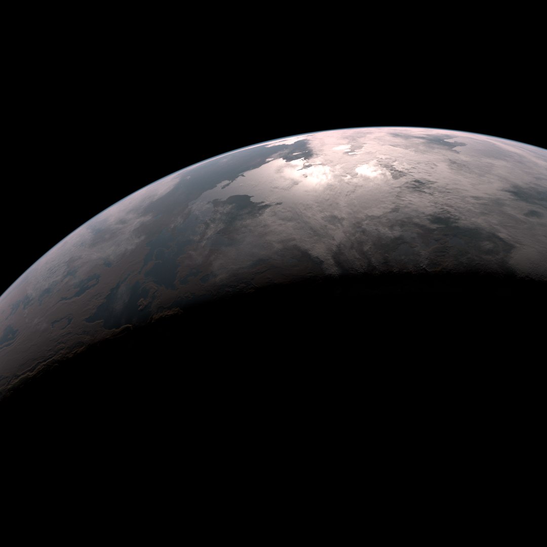 Exoplanet Alien Planet Terran 3D Model - TurboSquid 1253435