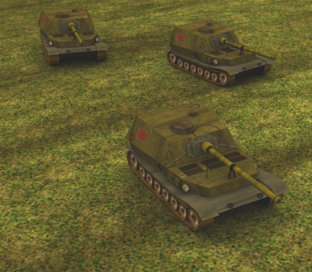 Free Elephant Tank 3d Model