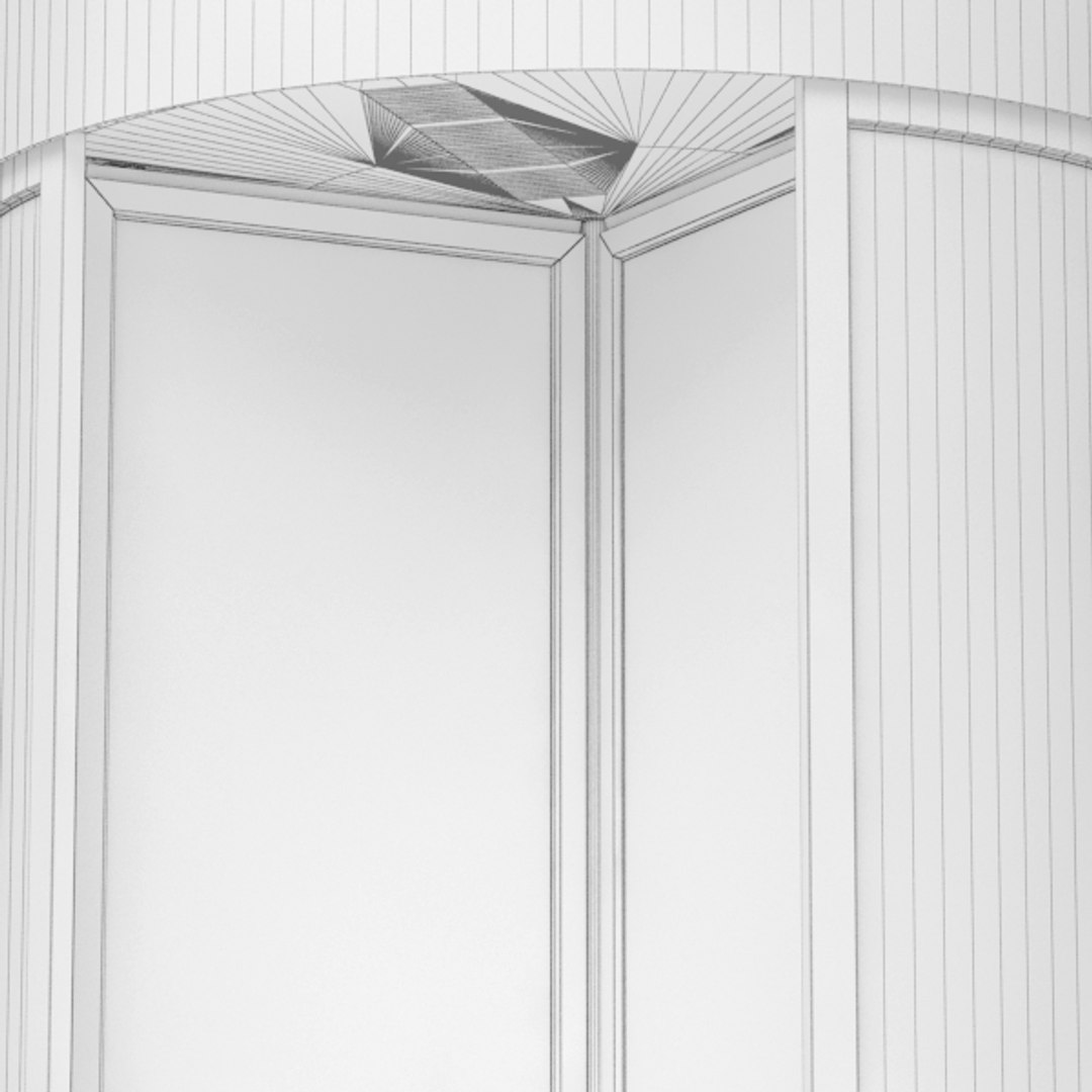3d revolving door