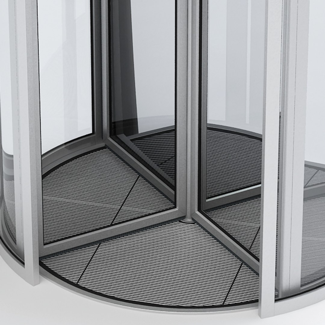 3d revolving door