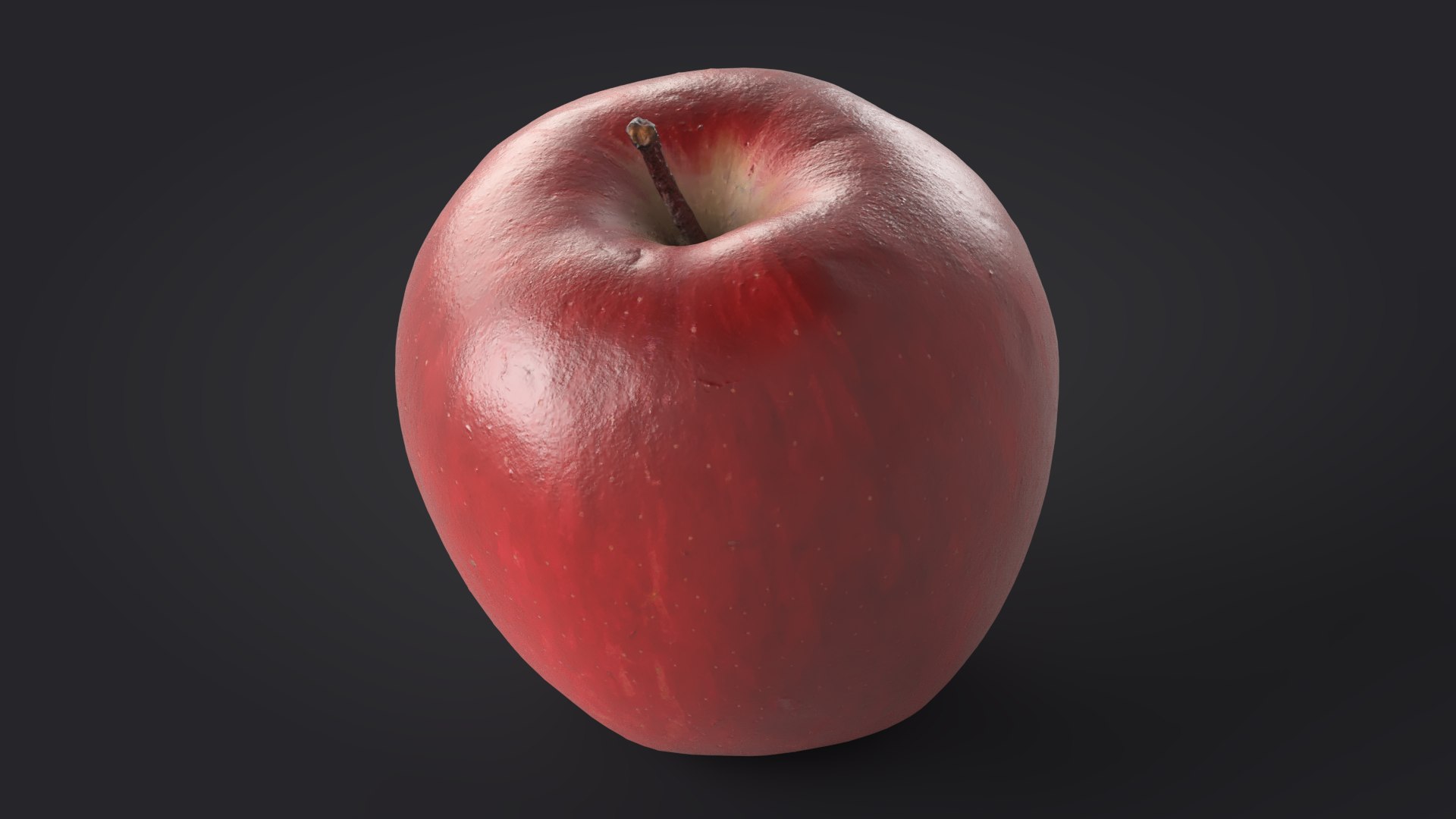 Red Apple 3D Model - TurboSquid 1851034