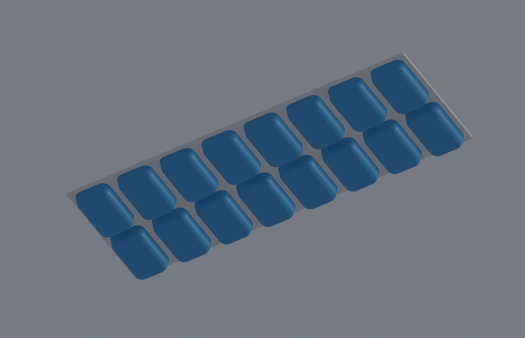 Ice Cube Tray 3D Model - TurboSquid 2197199