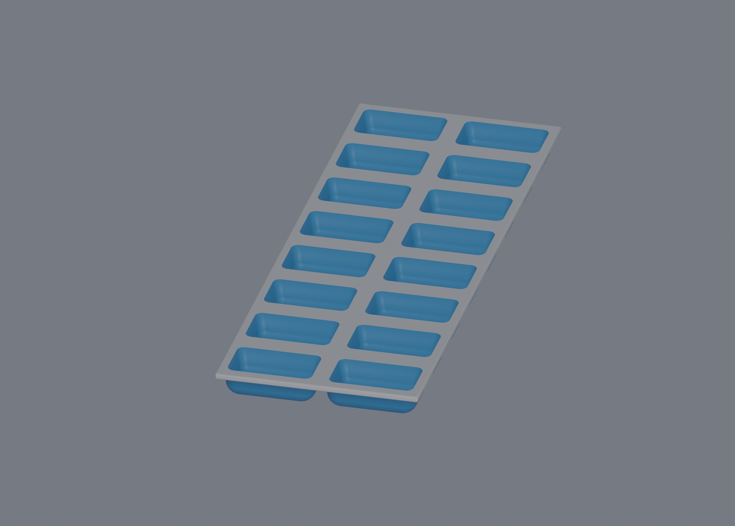 Ice Cube Tray 3D Model - TurboSquid 2197199