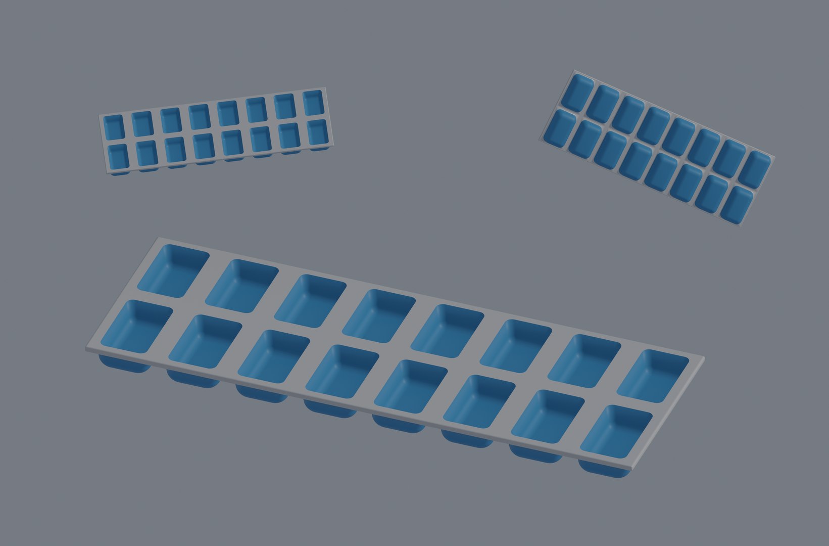 Ice Cube Tray 3D Model - TurboSquid 2197199