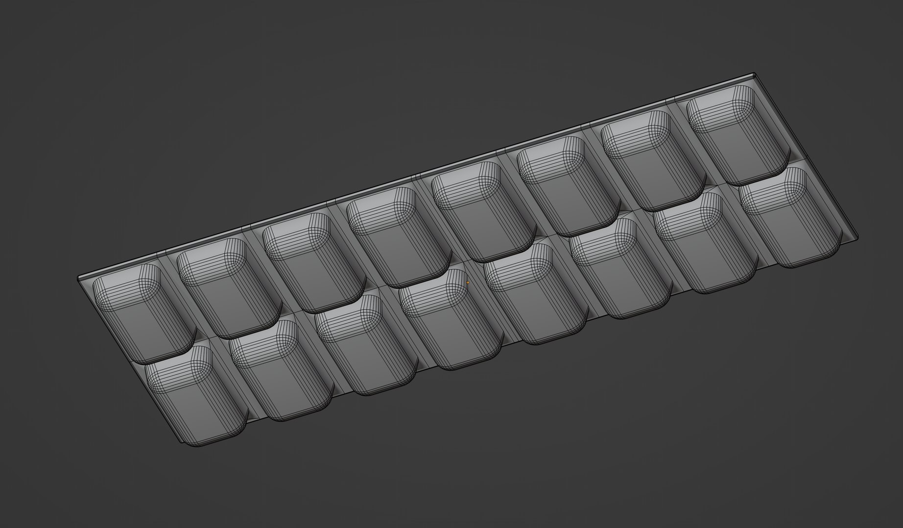 Ice Cube Tray 3D Model - TurboSquid 2197199