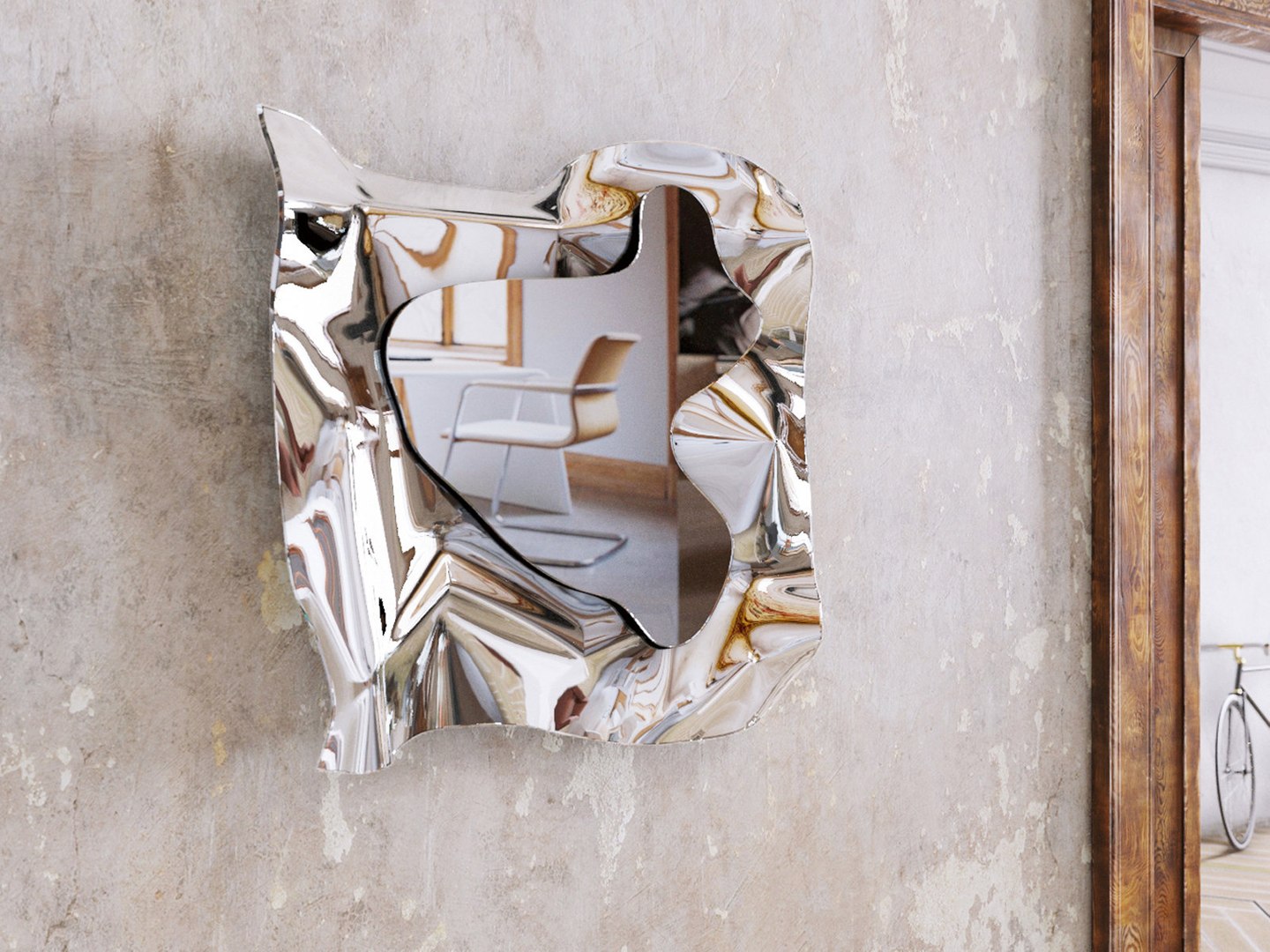 Christine mirror 3D model - TurboSquid 1388656