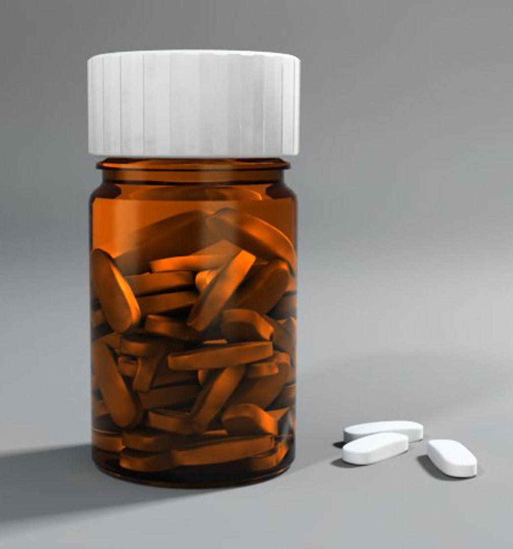 3ds max pill container